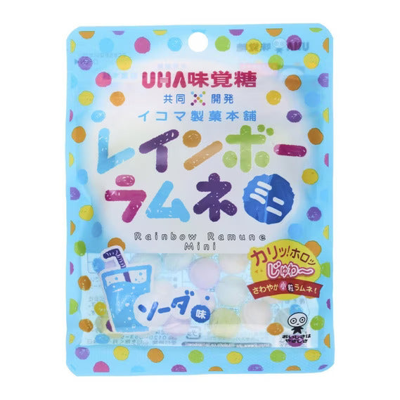 UHA MIKAKUTO Rainbow Ramune Tablet Candy Soda Flavour, 30g – HMK Store