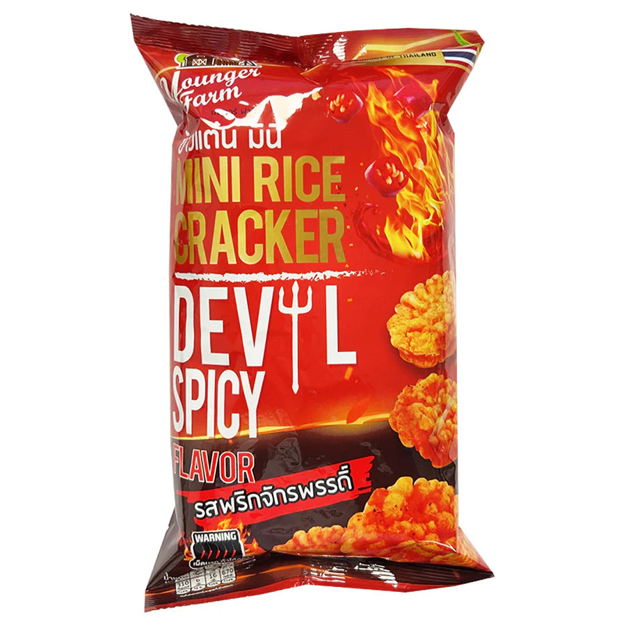 Younger Farm Mini Rice Cracker Devil Spicy Flavour 60g – HMK Store